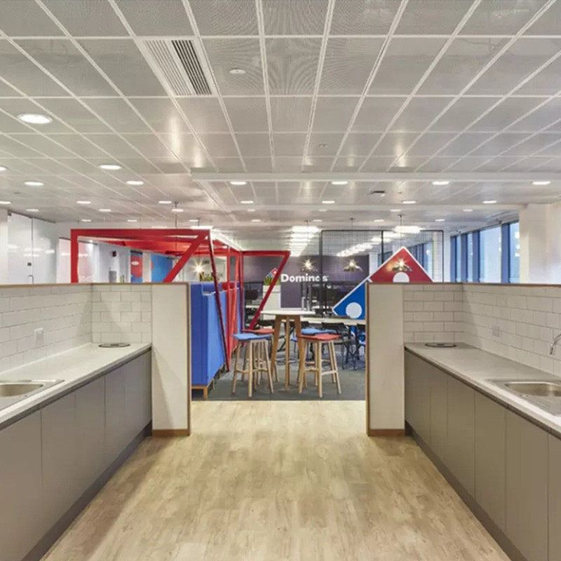 Metal ampliado Mesh Ceiling Panel 600x1200 Mesh Panels decorativo